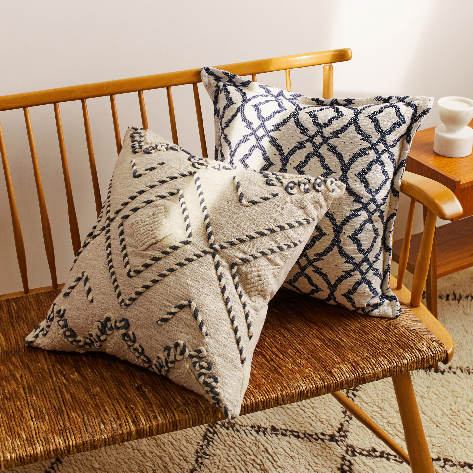 Diamond Pattern Cushion