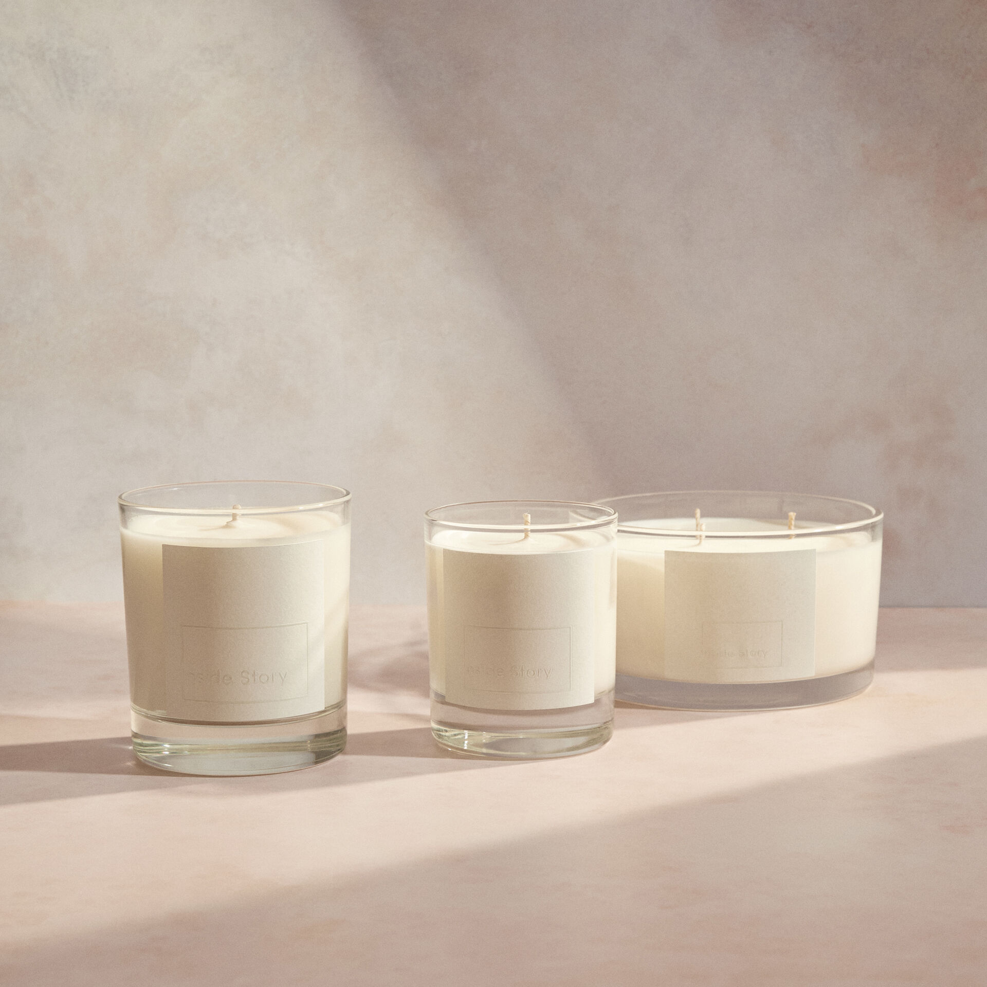 Cucumber Rose 3 Wick Filled Candle