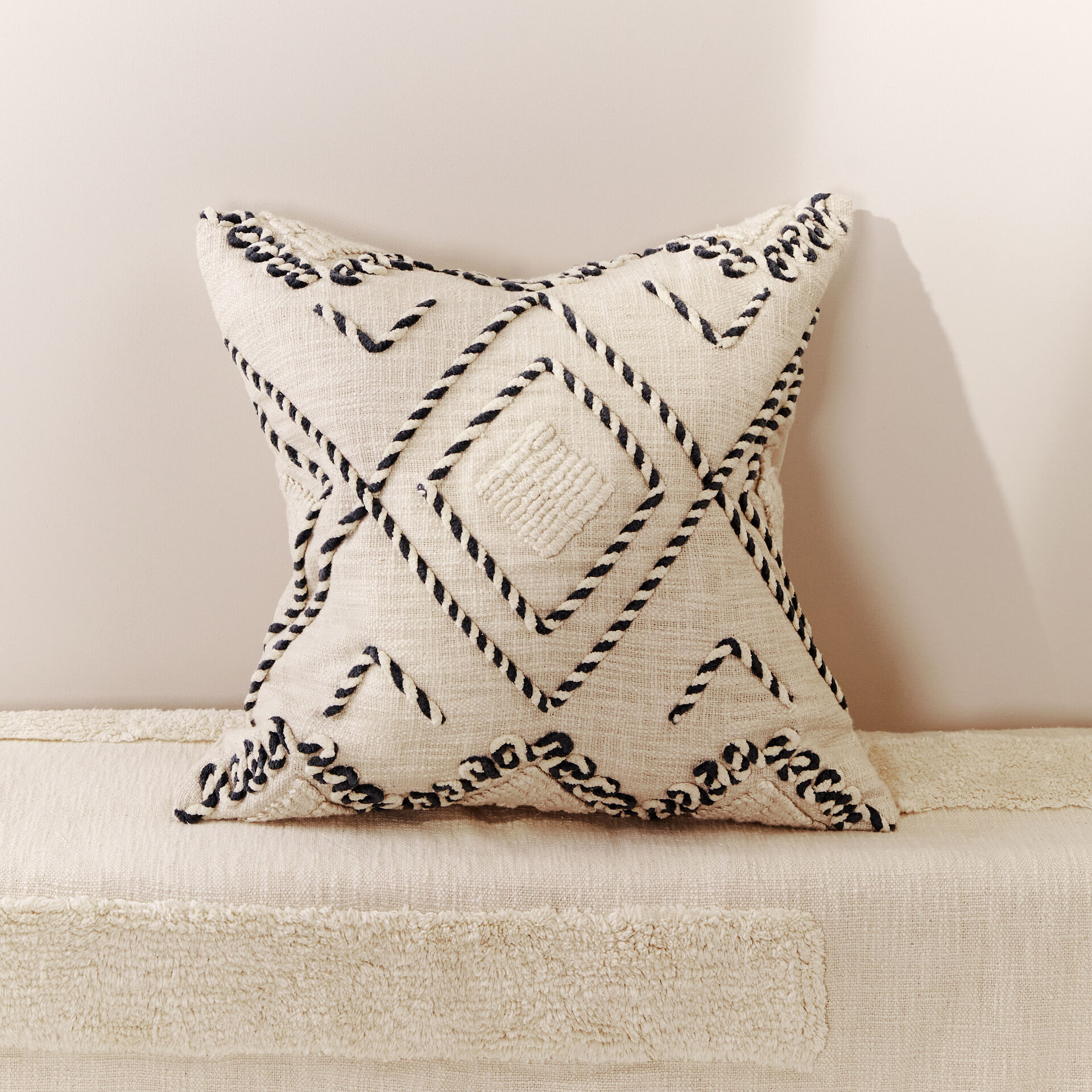 Diamond Pattern Cushion