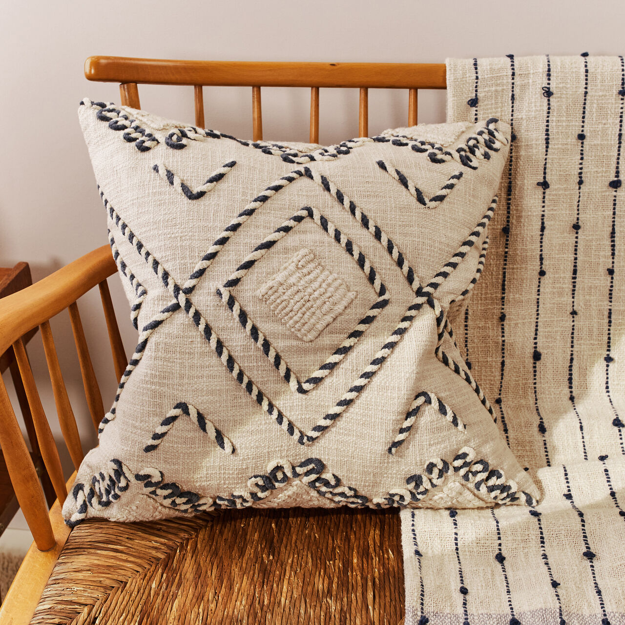 Diamond Pattern Cushion