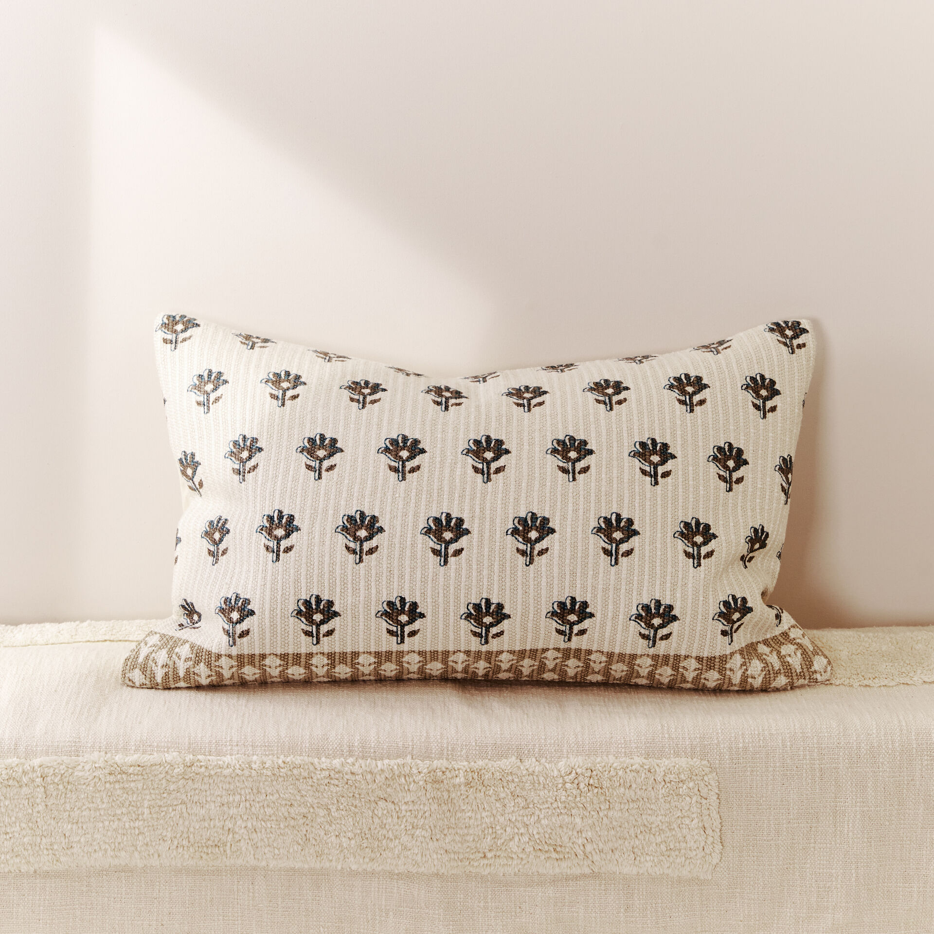 Block Print Cushion
